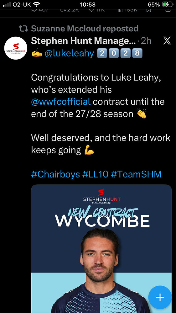 Luke Leahy has signed for - General - The Gasroom